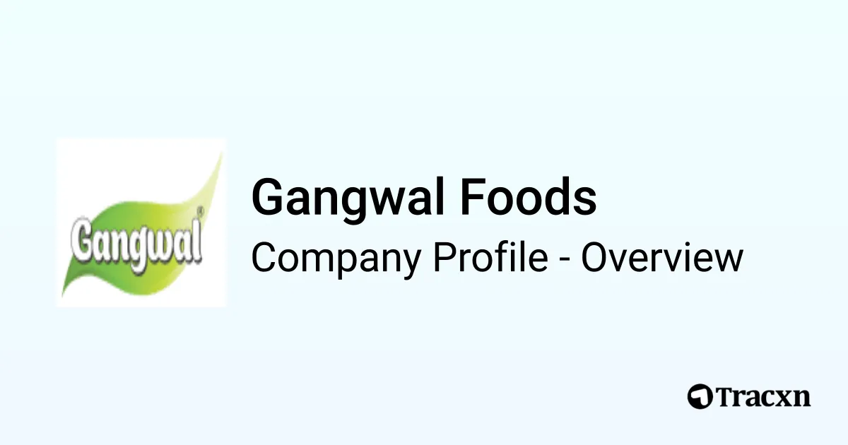 Gangwal Foods - 2025 Company Profile, Team, Competitors & Financials ...