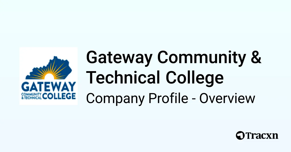 Gateway Community & Technical College - 2025 Company Profile, Team & Funding - Tracxn