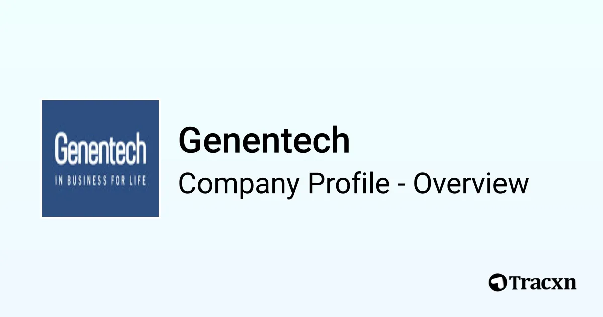 Genentech - 2025 Company Profile, Team, Funding & Competitors - Tracxn