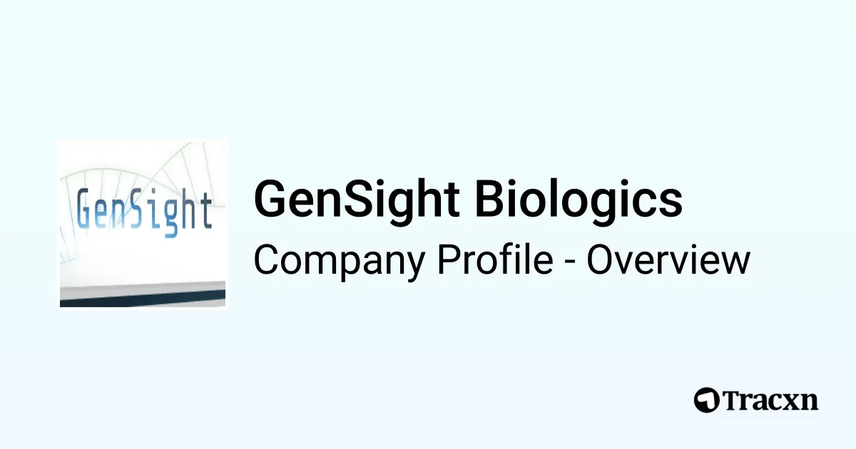 GenSight Biologics - 2026 Company Profile, Team, Funding & Competitors ...
