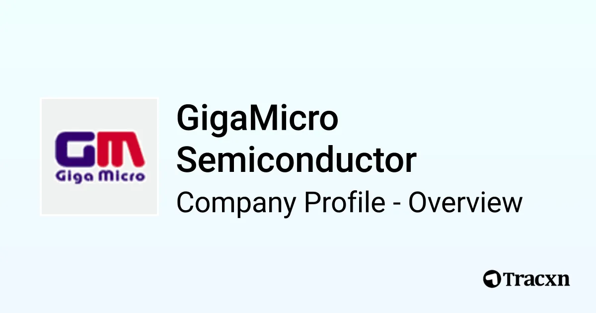 GigaMicro Semiconductor - 2025 Company Profile, Team & Competitors - Tracxn