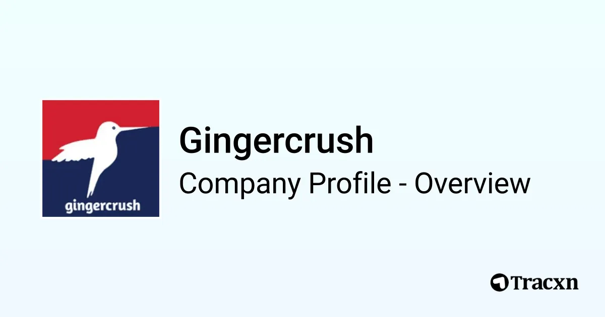 Gingercrush - 2025 Company Profile, Team, Funding, Competitors & Financials - Tracxn