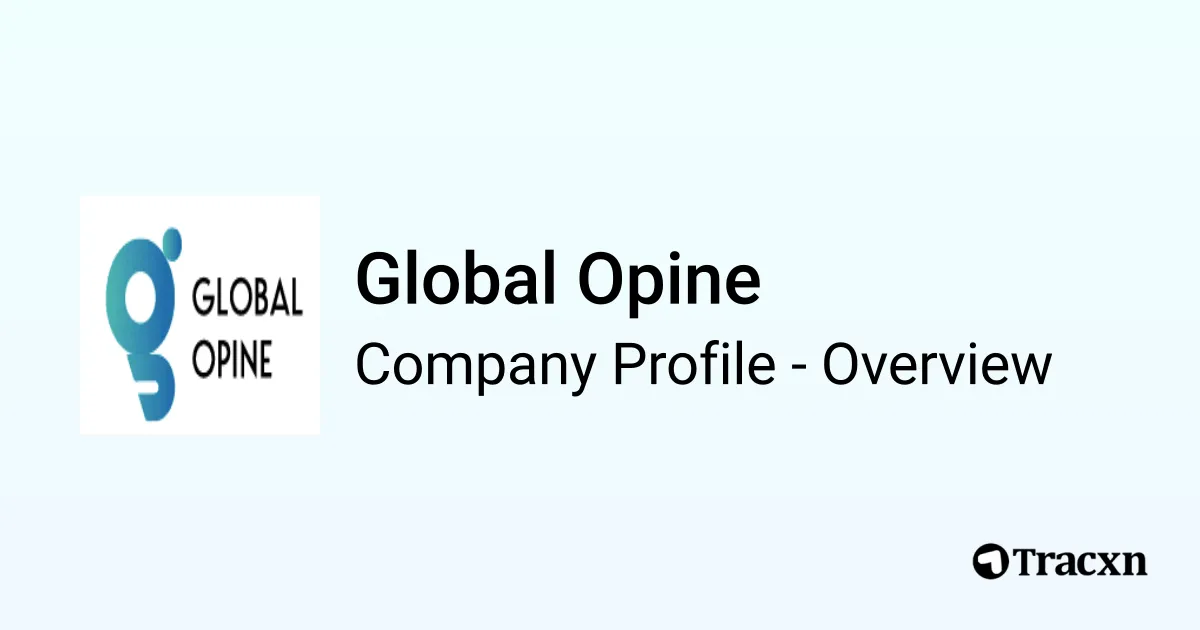 Global Opine - 2026 Company Profile, Team & Competitors - Tracxn