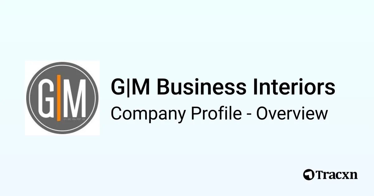 G|M Business Interiors - 2025 Company Profile & Competitors - Tracxn