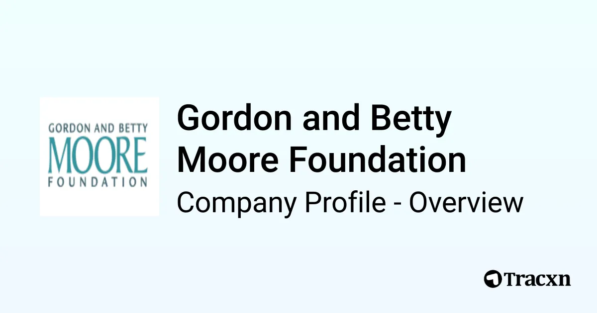 Gordon And Betty Moore Foundation Logo