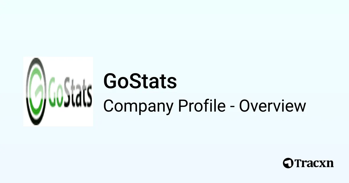 GoStats - 2026 Company Profile, Team & Competitors - Tracxn