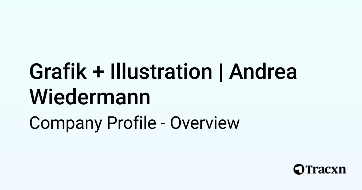 Grafik + Illustration | Andrea Wiedermann - 2025 Company Profile ...