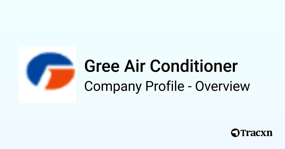 Gree Air Conditioner - 2025 Company Profile & Competitors - Tracxn