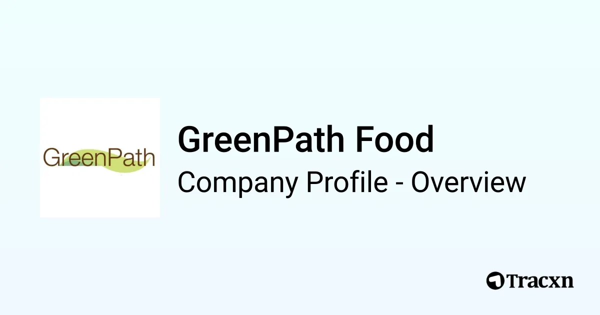 GreenPath Food - 2025 Company Profile, Team & Funding - Tracxn