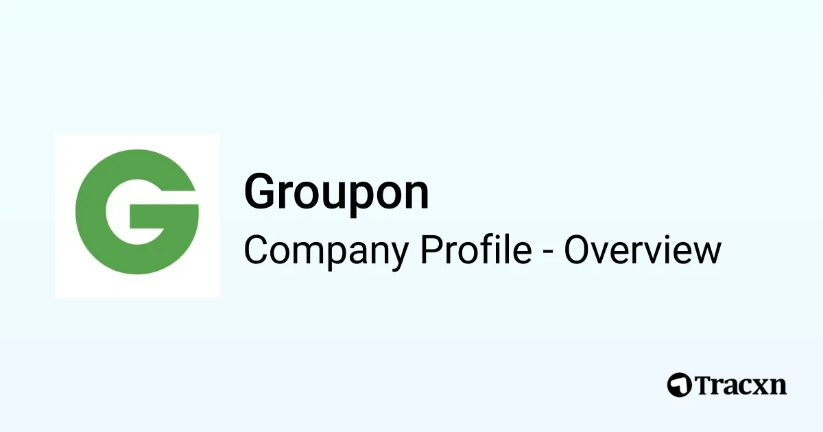 Groupon - 2026 Company Profile, Team, Funding, Competitors & Financials ...