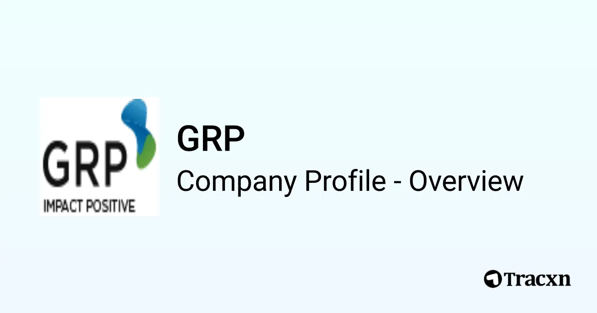 GRP - 2026 Company Profile, Funding, Competitors & Financials - Tracxn