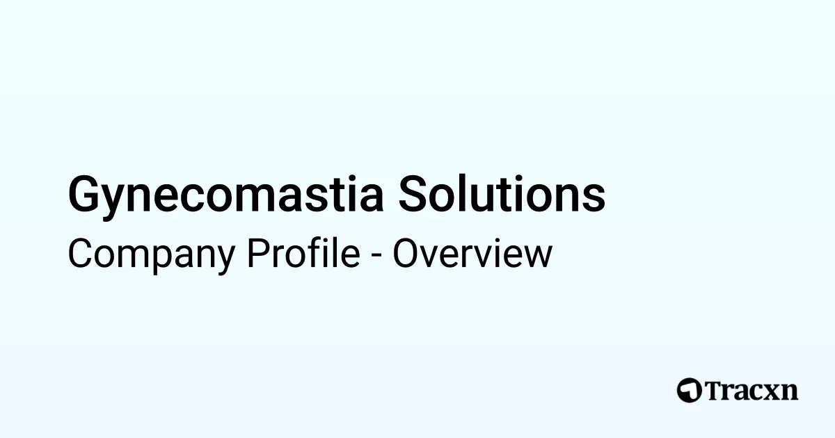 Gynecomastia Solutions - 2025 Company Profile - Tracxn