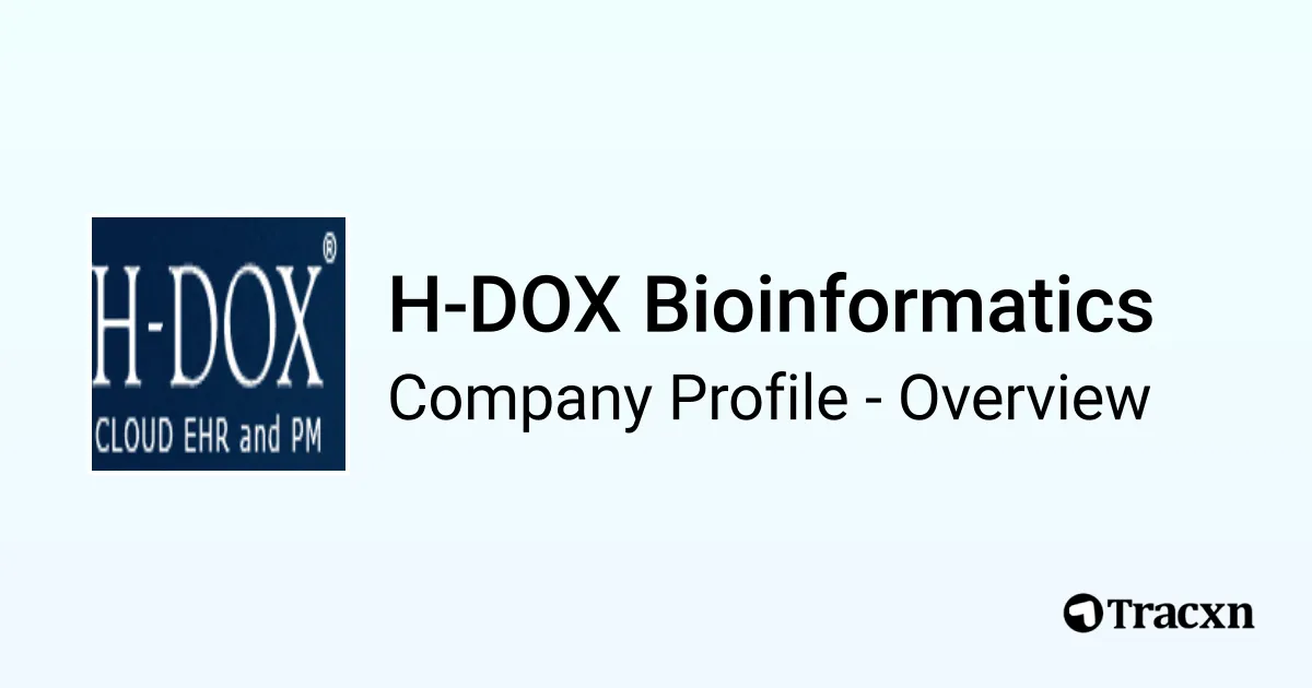 H-DOX Bioinformatics - 2025 Company Profile, Funding & Competitors - Tracxn