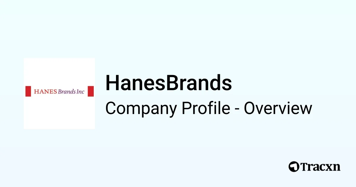 HanesBrands - 2026 Company Profile, Team & Competitors - Tracxn