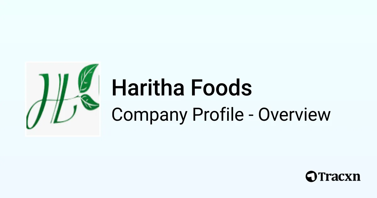 Haritha Foods - 2026 Company Profile & Competitors - Tracxn