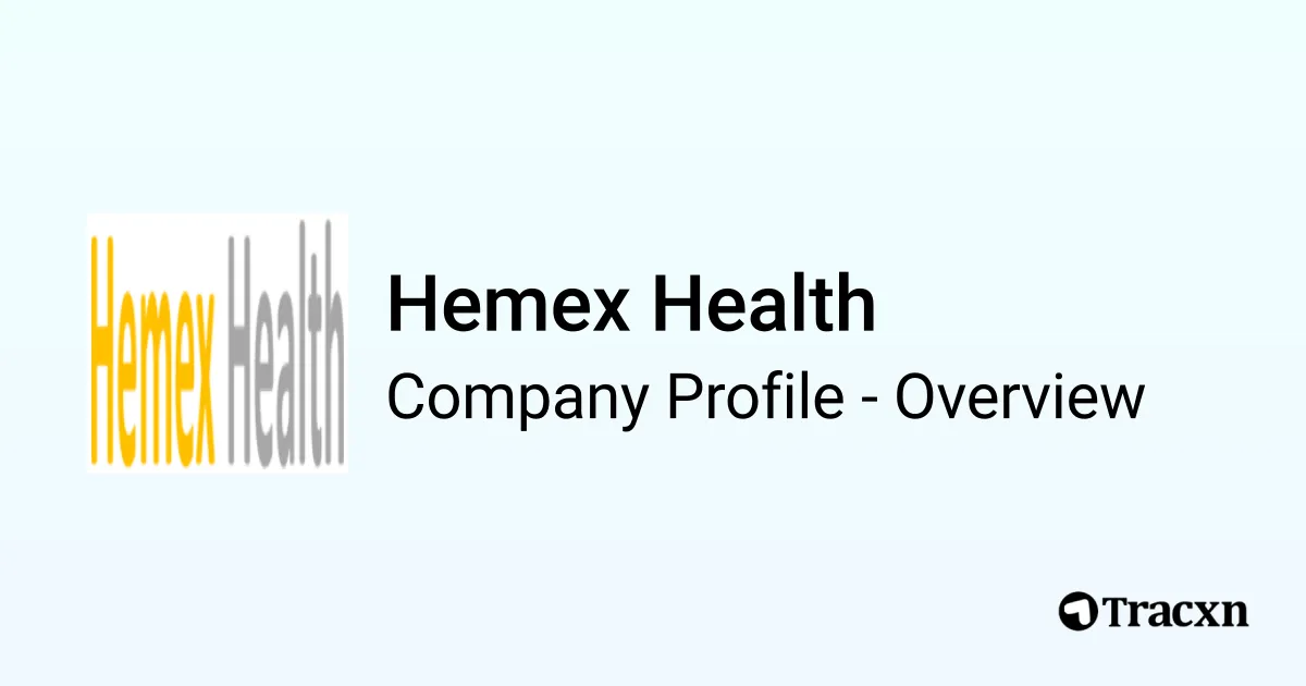 Hemex Health - 2025 Company Profile, Team, Funding & Competitors - Tracxn