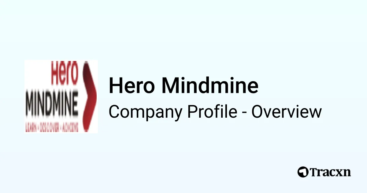 Hero Mindmine - 2025 Company Profile, Funding, Competitors & Financials - Tracxn
