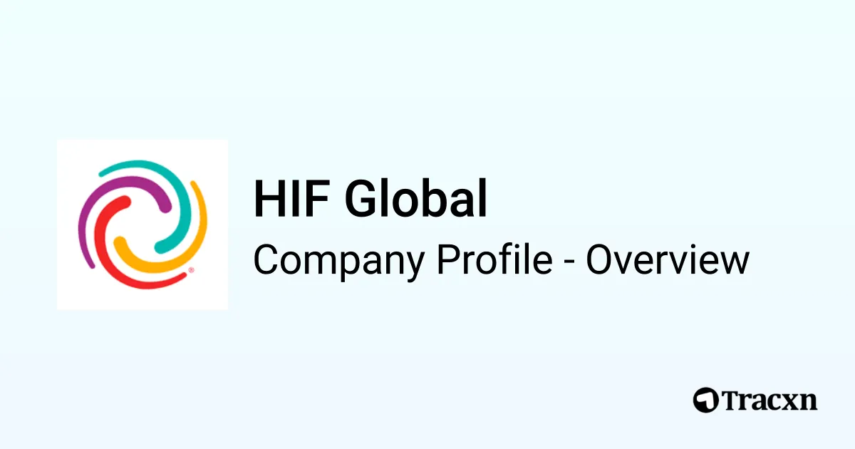 HIF Global - 2026 Company Profile, Team, Funding & Competitors - Tracxn