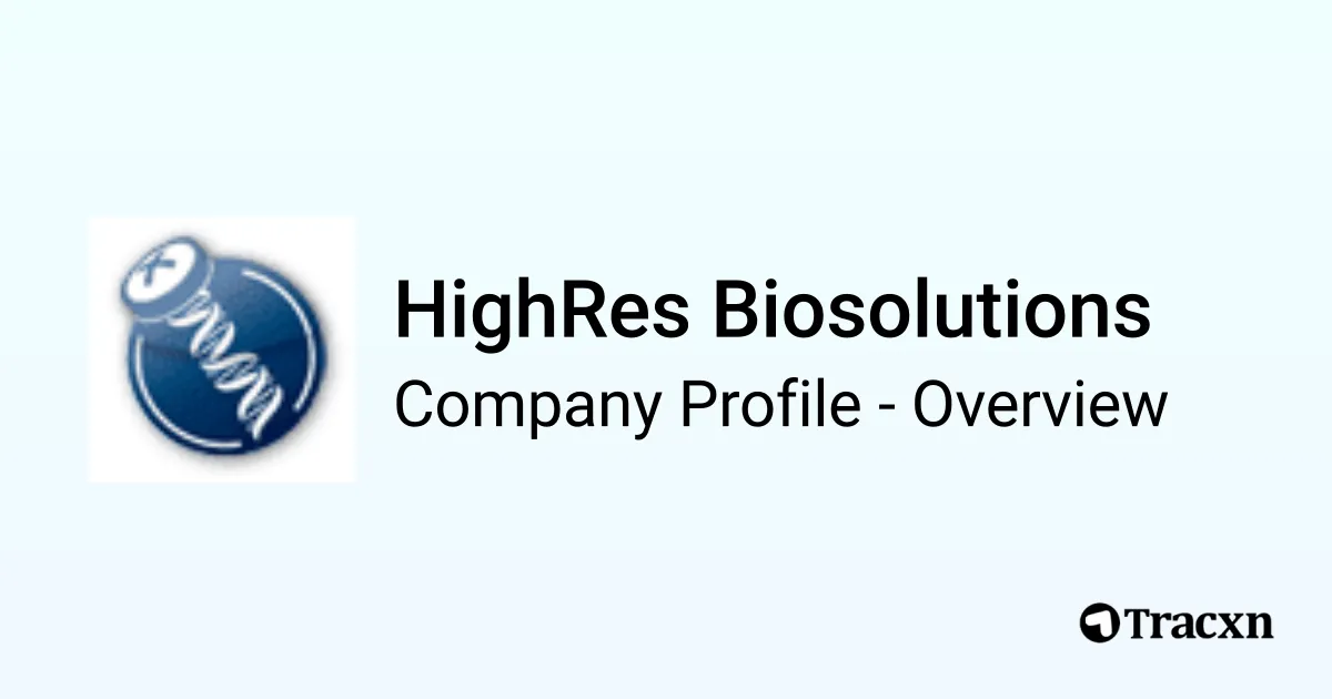 HighRes Biosolutions - 2025 Company Profile, Team, Funding ...