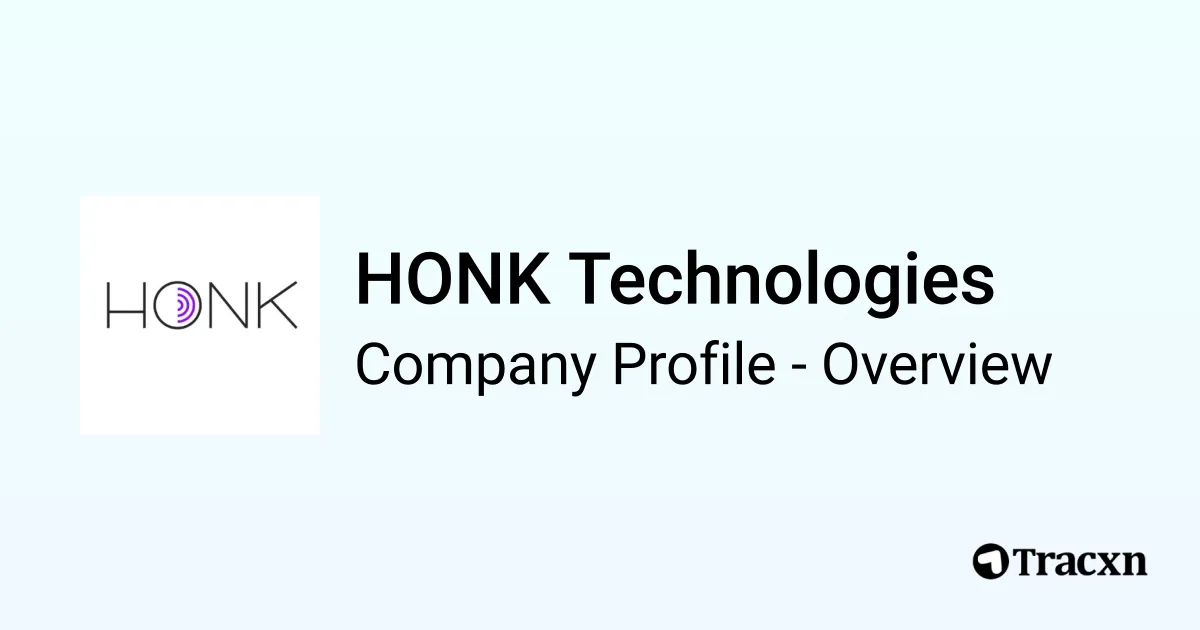 HONK Technologies - 2025 Company Profile, Team, Funding & Competitors ...