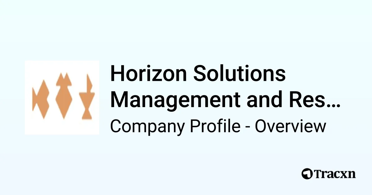 Horizon Solutions Management and Restaurants Establishment - 2025 Company Profile, Team ...