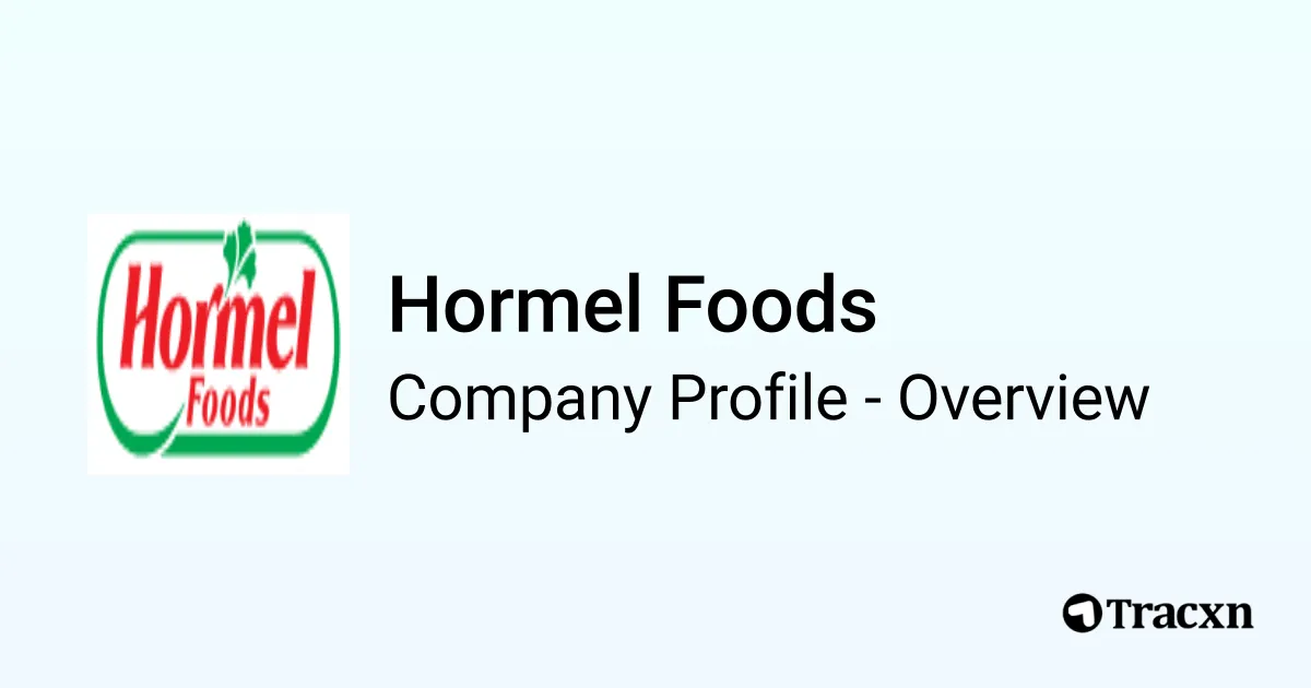 Hormel Foods - 2025 Company Profile & Competitors - Tracxn