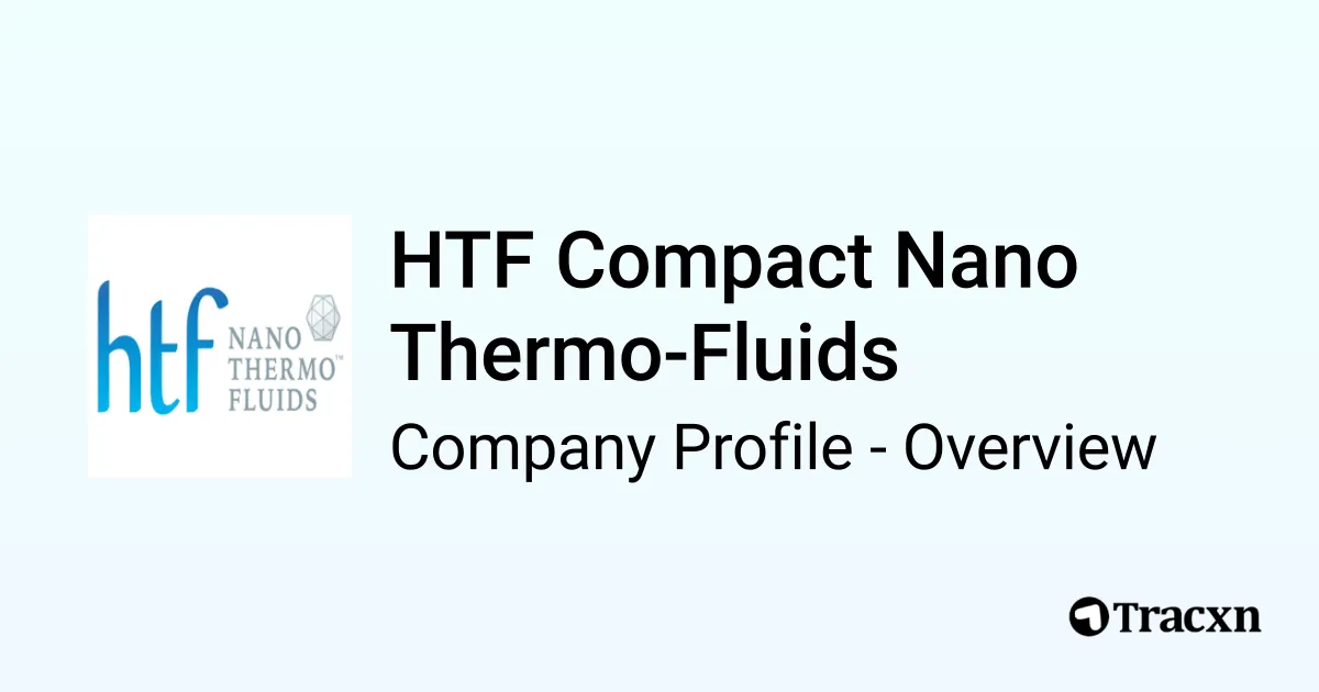HTF Compact Nano Thermo-Fluids - Company Profile - Tracxn
