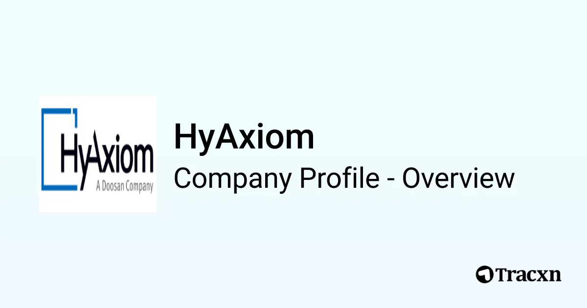 HyAxiom - 2026 Company Profile, Funding & Competitors - Tracxn