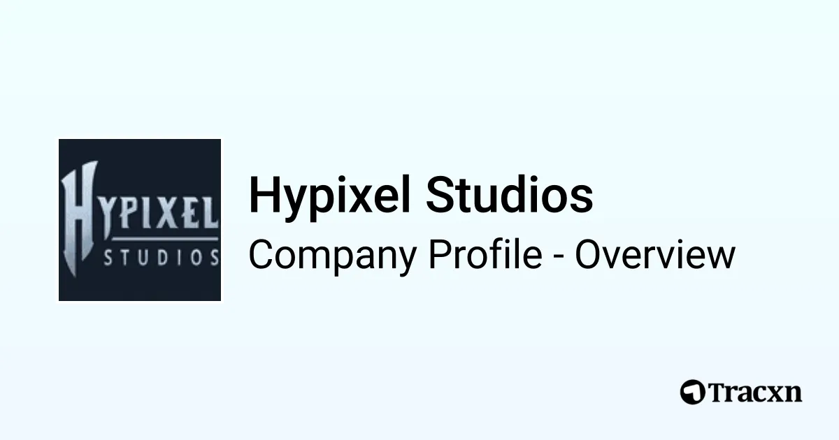 Hypixel Studios - 2025 Company Profile, Team, Funding & Competitors ...