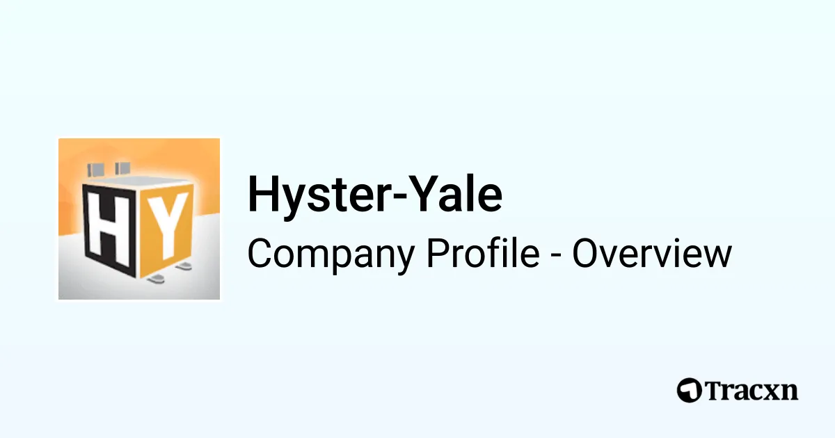 Hyster-Yale - 2026 Company Profile, Team, Funding, Competitors ...