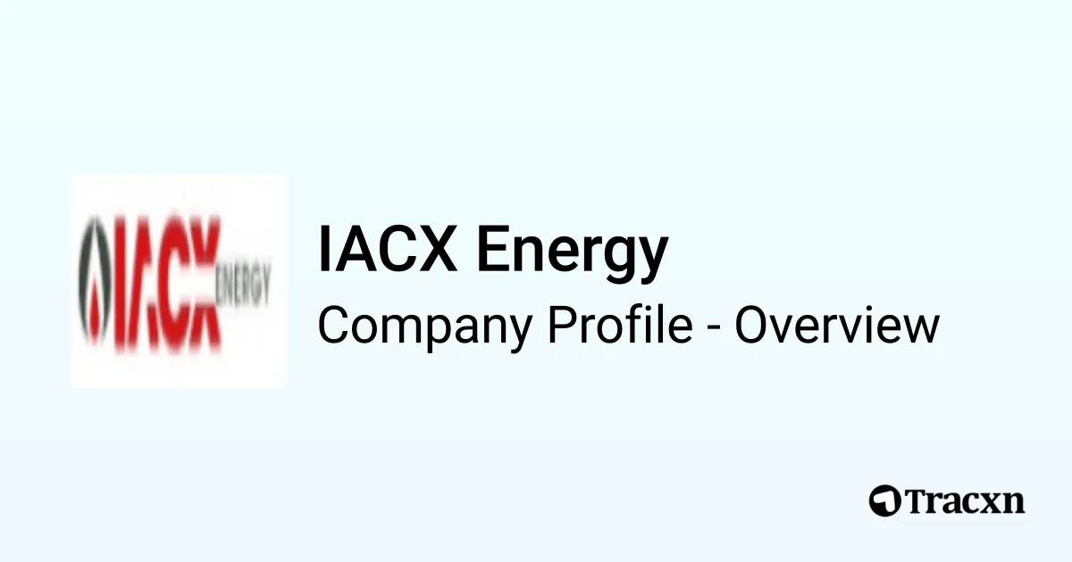 IACX Energy - 2026 Company Profile, Team & Competitors - Tracxn