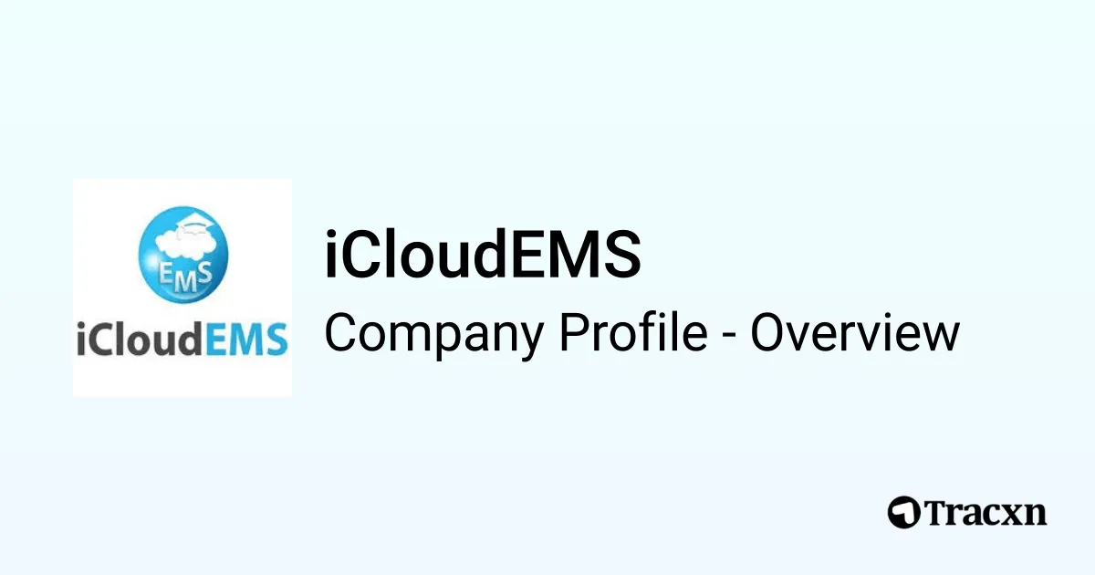 iCloudEMS - 2025 Company Profile, Team, Competitors & Financials - Tracxn