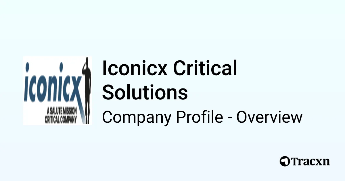Iconicx Critical Solutions - 2025 Company Profile, Team & Competitors ...