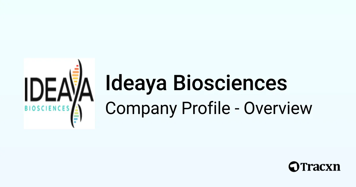 Ideaya Biosciences - 2026 Company Profile, Team, Funding, Competitors ...