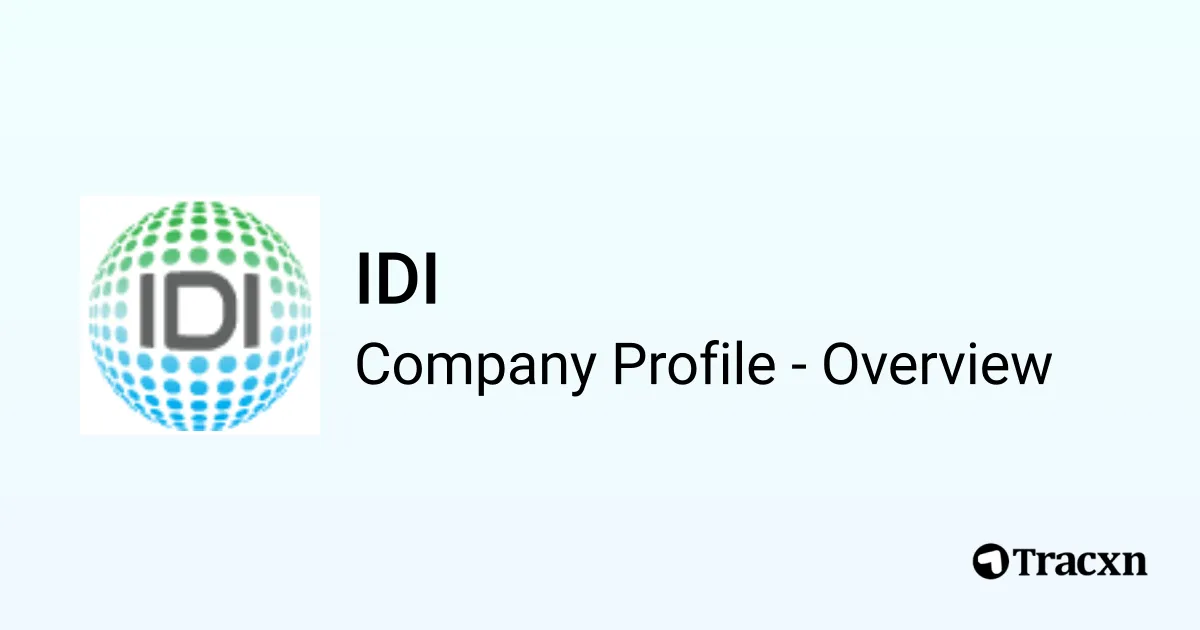 IDI - 2026 Company Profile, Funding, Competitors & Financials - Tracxn