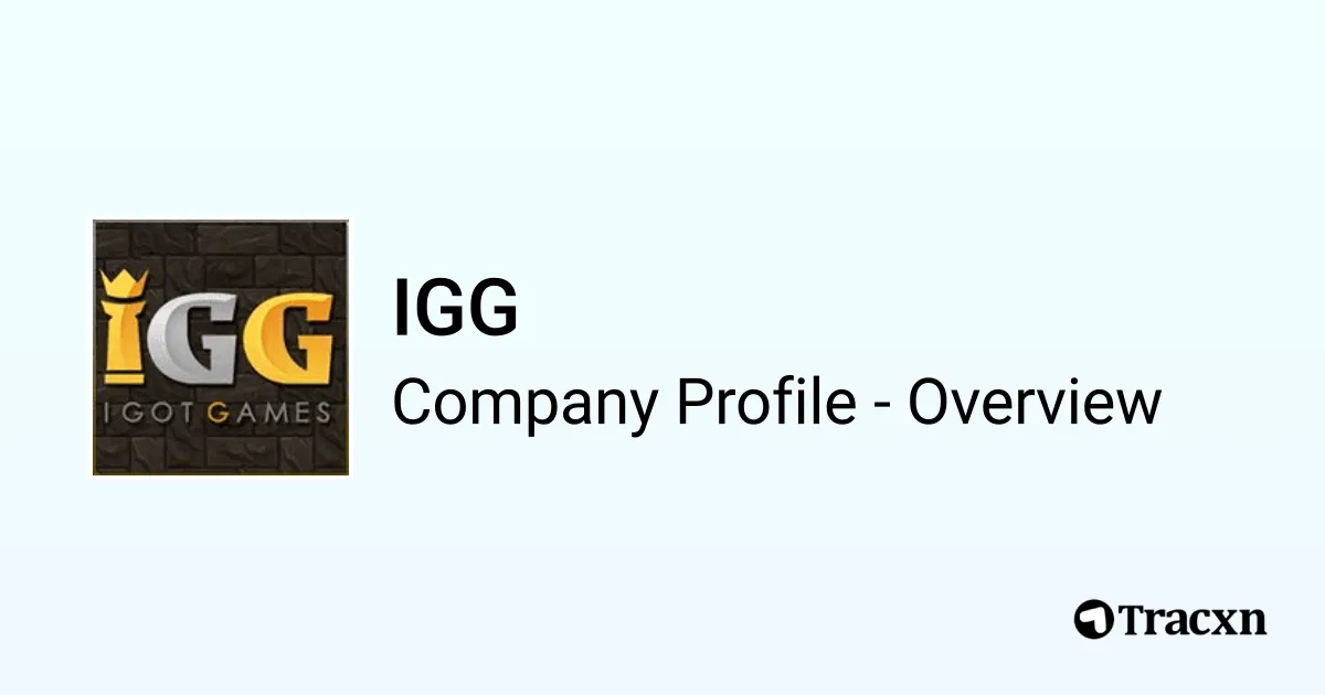 IGG - 2026 Company Profile, Team, Funding, Competitors & Financials ...