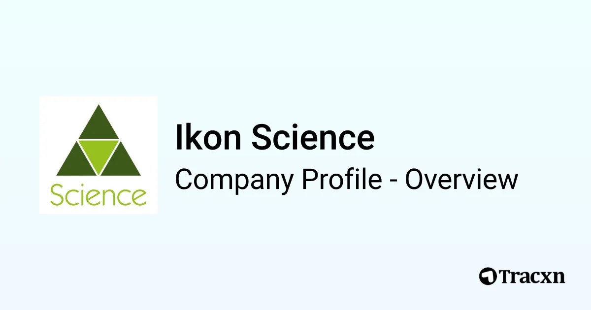Ikon Science - 2025 Company Profile, Team, Funding, Competitors & Financials - Tracxn