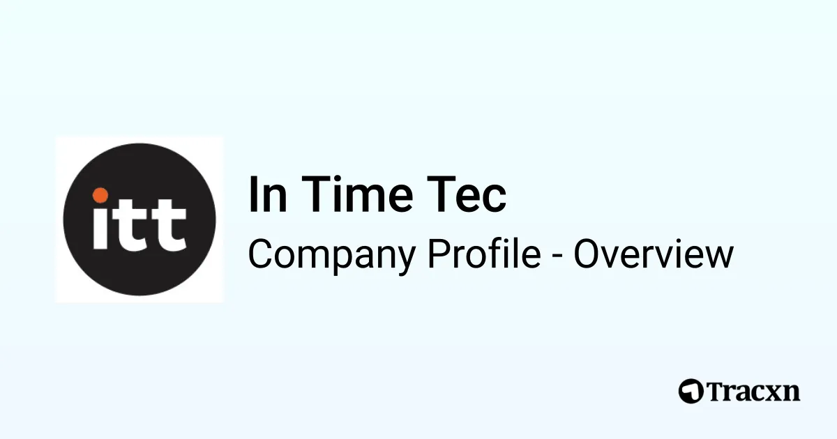 In Time Tec - 2025 Company Profile, Team, Competitors & Financials - Tracxn
