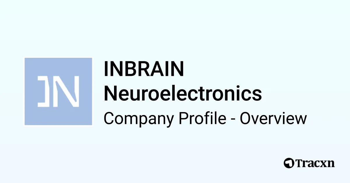INBRAIN Neuroelectronics - 2025 Company Profile, Team, Funding ...
