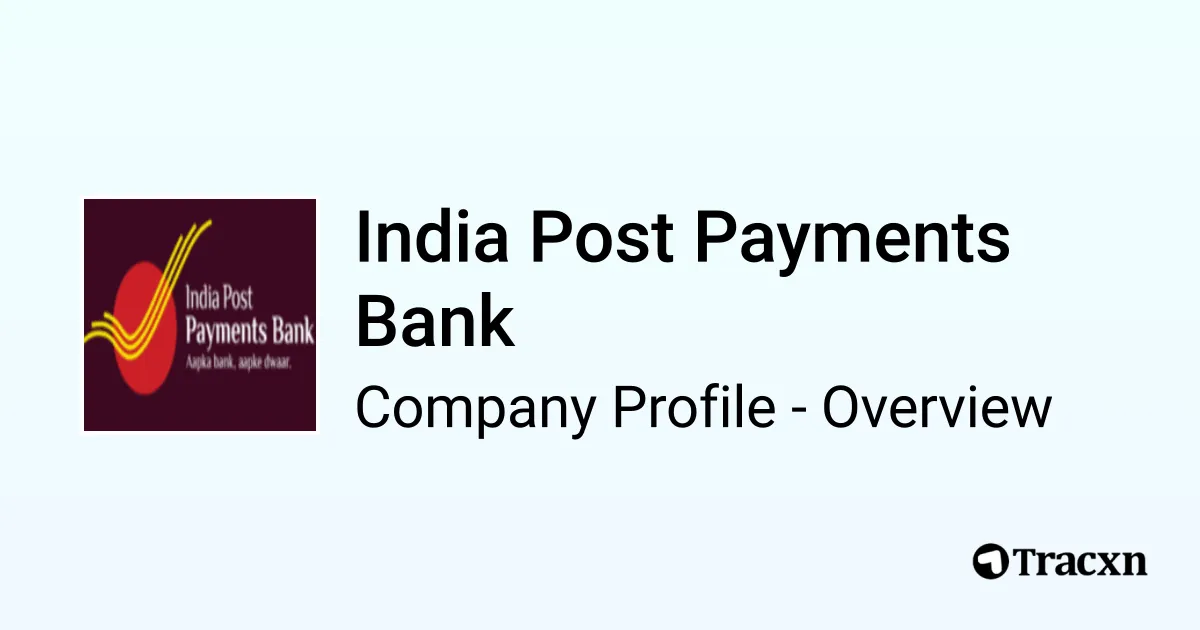 India Post Payments Bank - 2026 Company Profile, Competitors ...