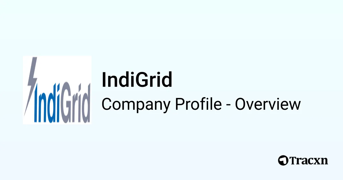 IndiGrid - 2025 Company Profile, Team & Funding - Tracxn