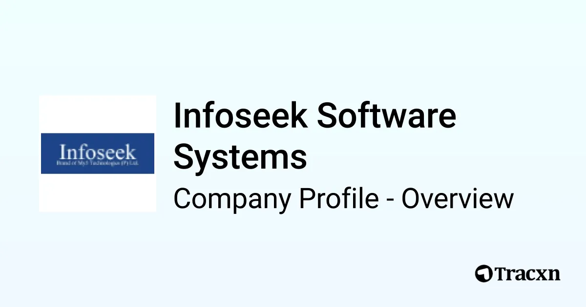 Infoseek Software Systems - 2025 Company Profile & Competitors - Tracxn