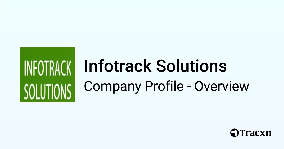 Infotrack Solutions - 2025 Company Profile & Competitors - Tracxn