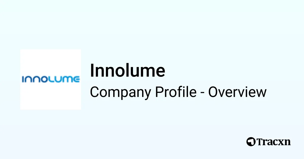 Innolume - 2026 Company Profile, Team, Funding & Financials - Tracxn