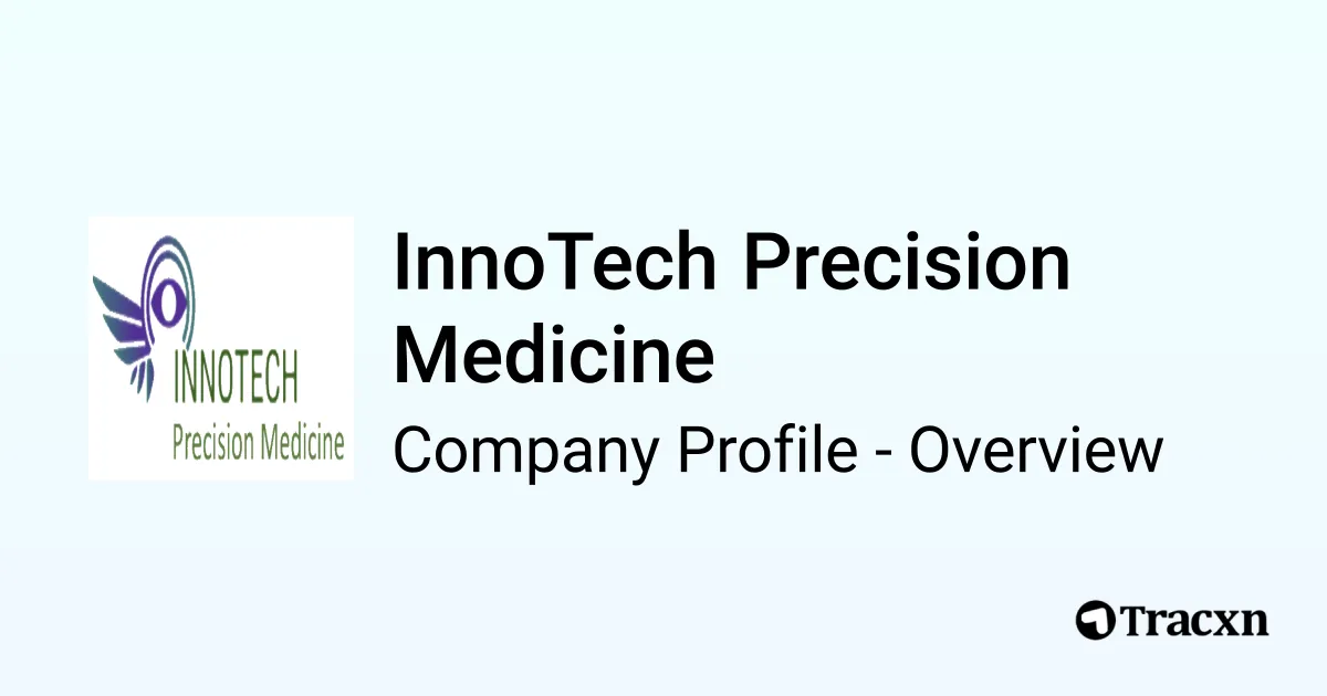 InnoTech Precision Medicine - 2025 Company Profile, Team, Funding ...