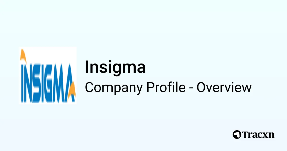Insigma - 2026 Company Profile & Competitors - Tracxn