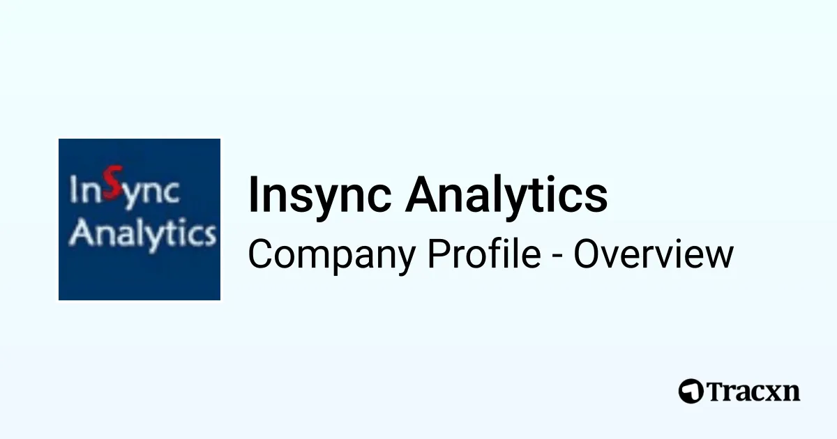 Insync Analytics - 2025 Company Profile, Team, Competitors & Financials ...