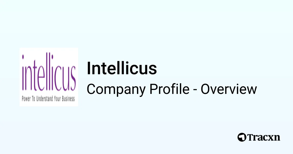 Intellicus - 2025 Company Profile, Team & Competitors - Tracxn