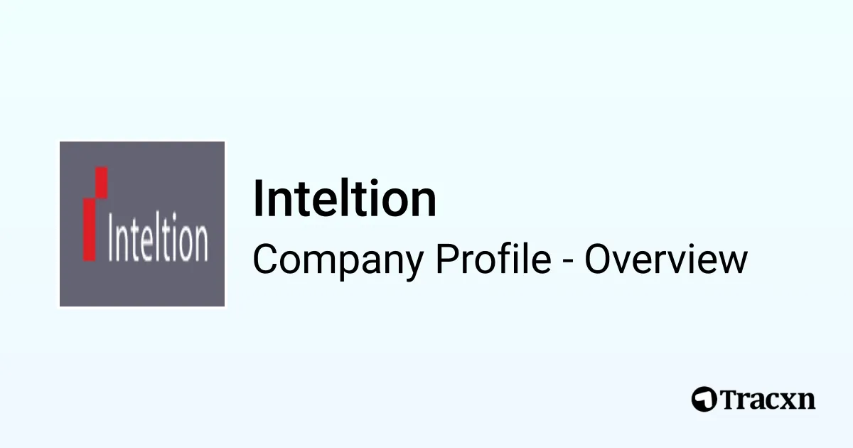 Inteltion - 2025 Company Profile & Competitors - Tracxn
