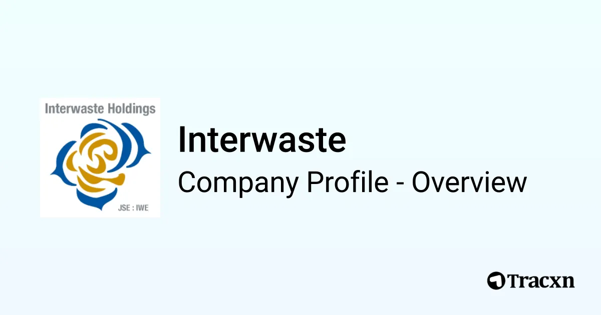 Interwaste - 2026 Company Profile, Team, Funding & Competitors - Tracxn